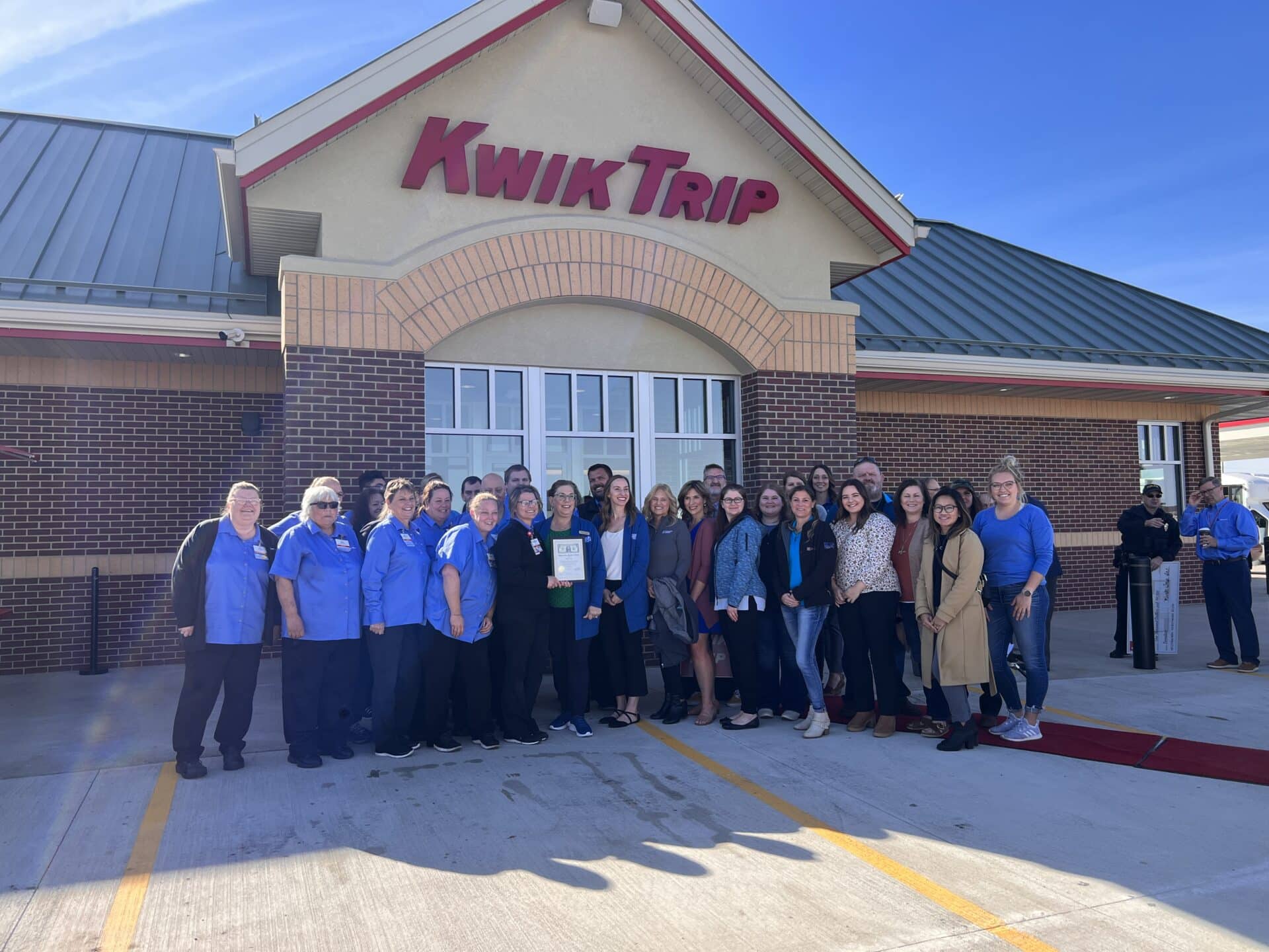 Kwik Trip is Welcomed to the Redwood Falls Community at Ribbon Cutting ...